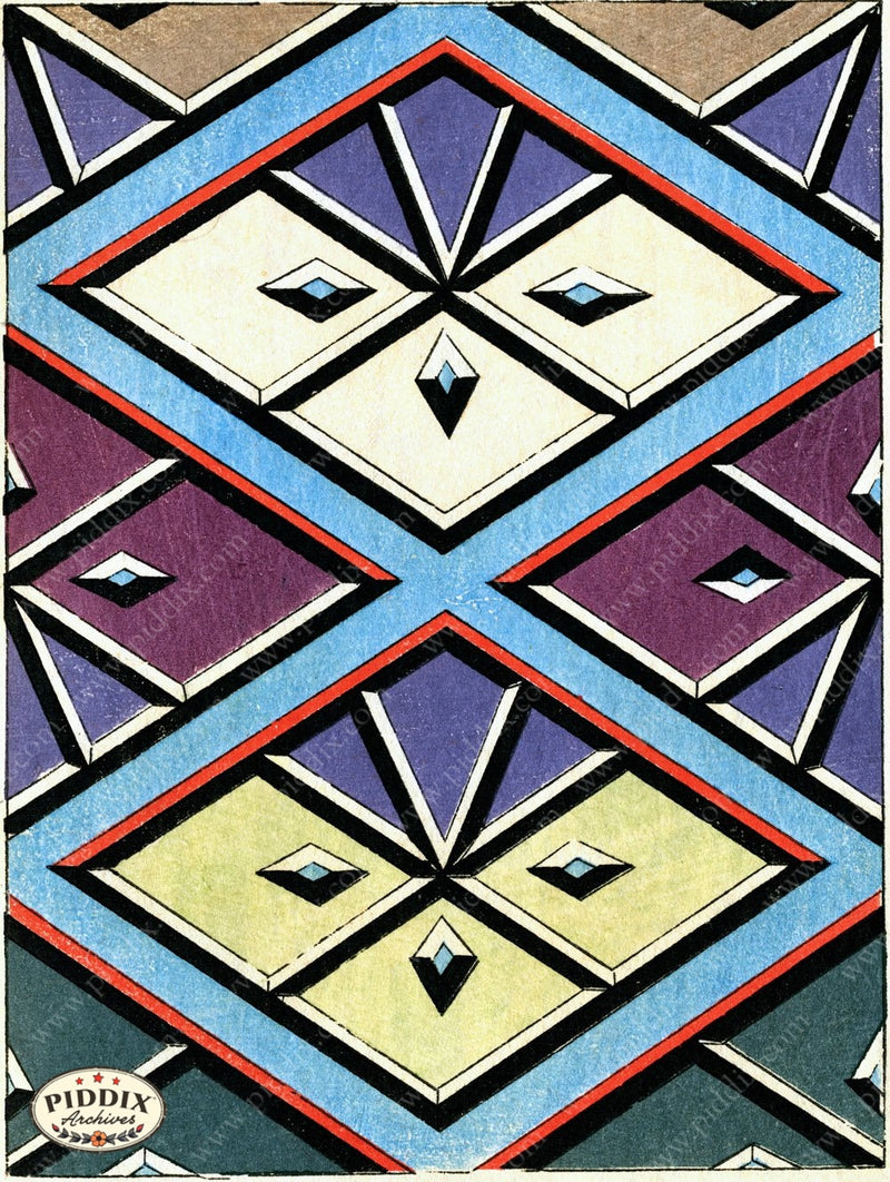 PDXC6406 -- Japanese Woodblock Patterns - piddix