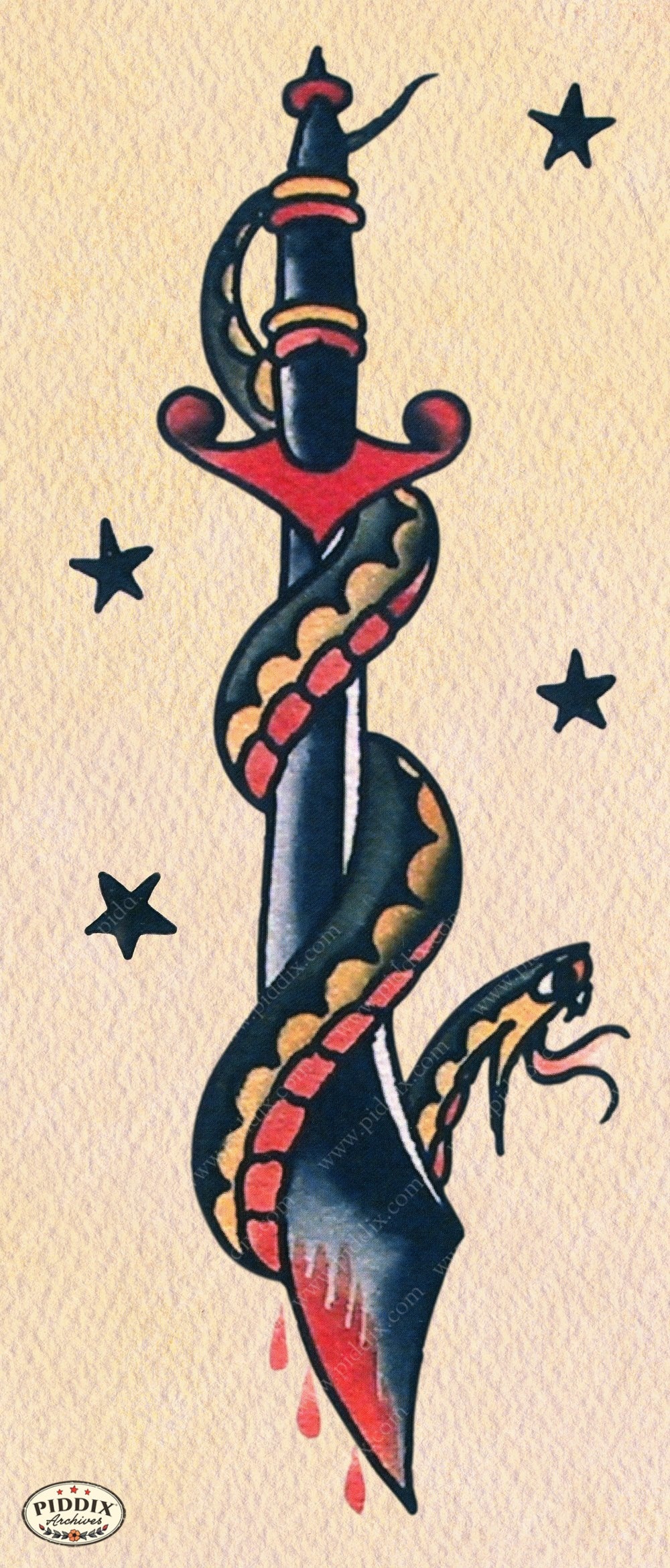 PDXC12133 -- Retro Tattoos - piddix